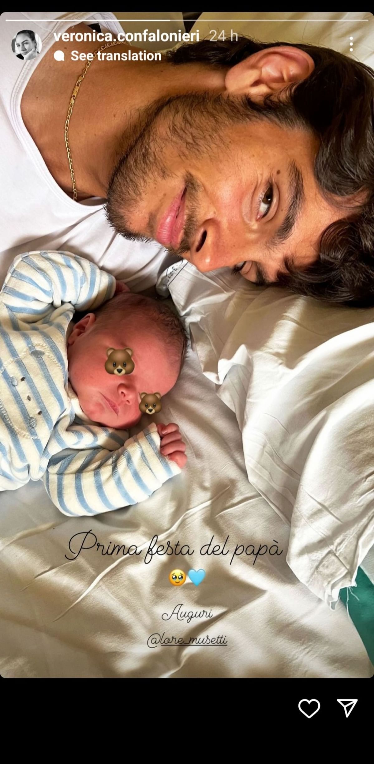 Lorenzo Musetti's girlfriend Veronica Confalonieri shares adorable ...