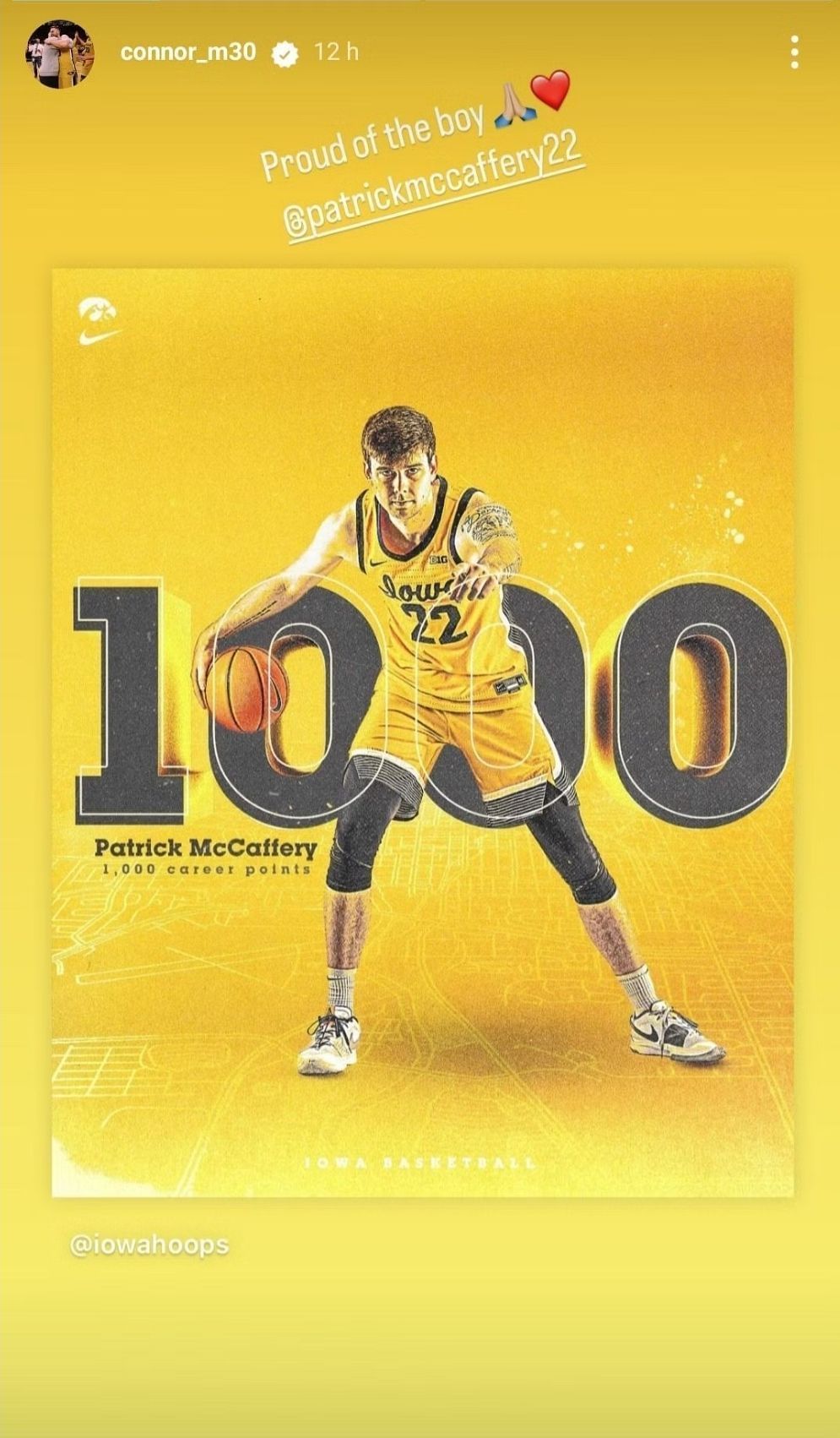 Caitlin Clark's BF Connor McCaffery pens down heartfelt letter for ...