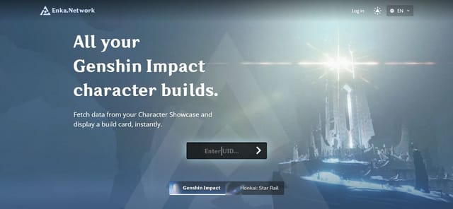 How to make Genshin Impact build showcase cards