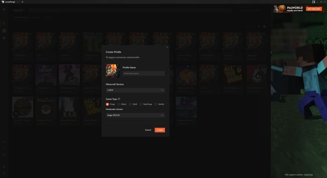 How to make custom Minecraft modpacks
