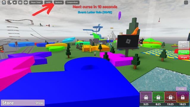 Curse Randomizer Codes