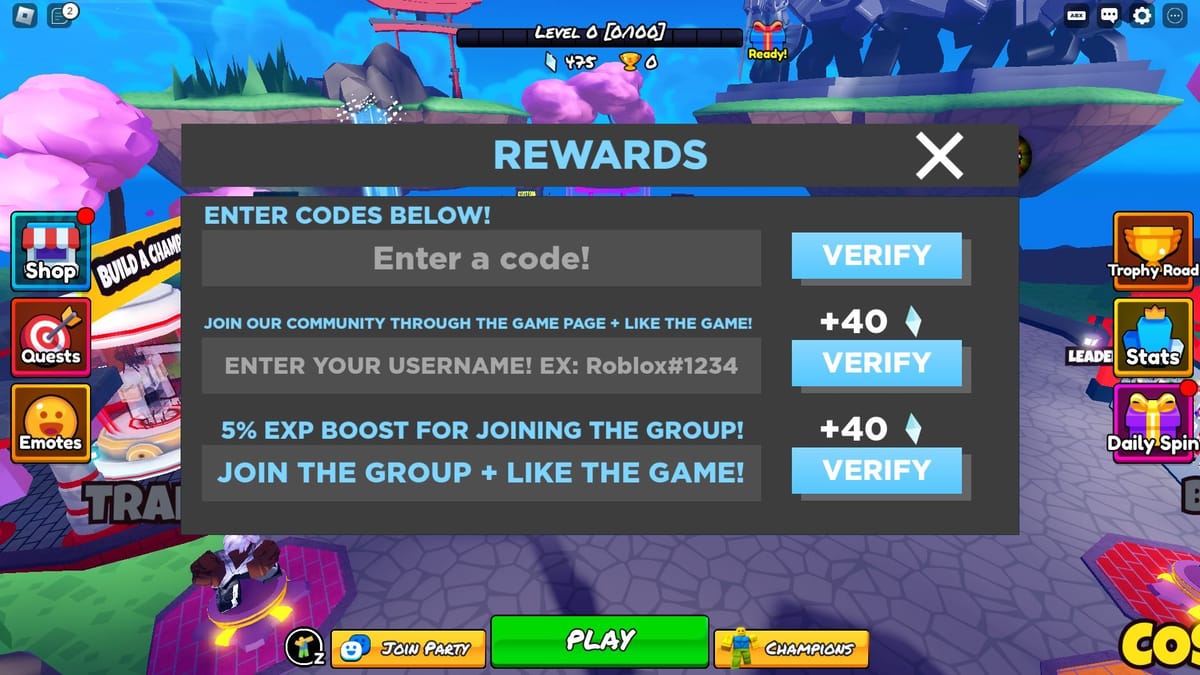 Encounters Fighting Codes (2024)