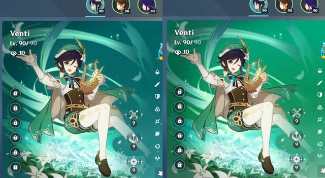 How to make Genshin Impact build showcase cards