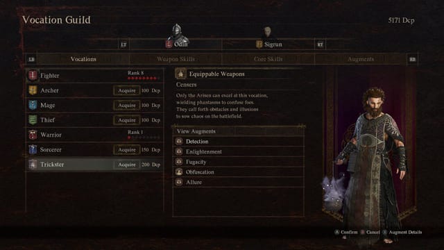 How to unlock the Trickster vocation in Dragon's Dogma 2