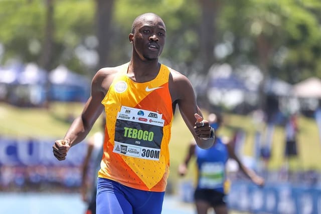 Letsile Tebogo becomes the first man to clock under 20 seconds in 2024 ...
