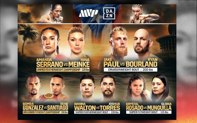 Amanda Serrano vs. Nina Meinke results: Amanda Serrano vs. Nina Meinke ...