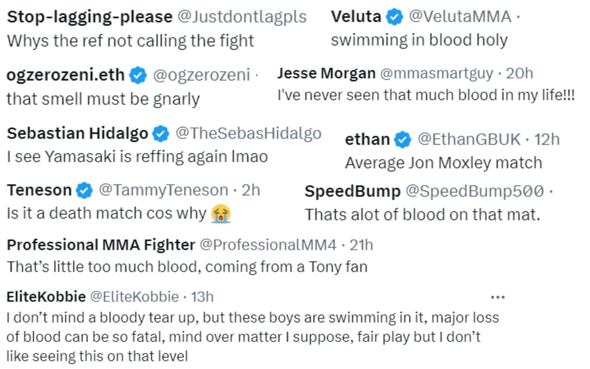 "Is it a death match", "Swimming in blood" - Fans react to violent ...