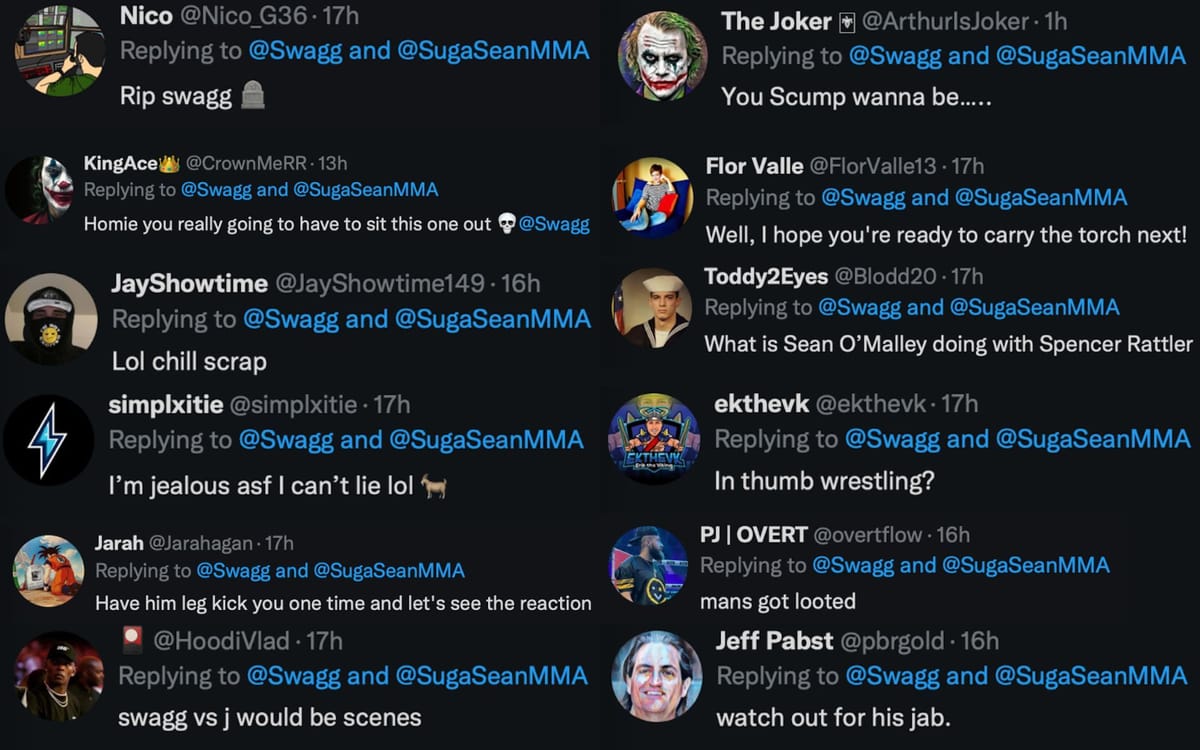 "Next to get a knee to the face!" - Fans react to Sean O'Malley teasing ...