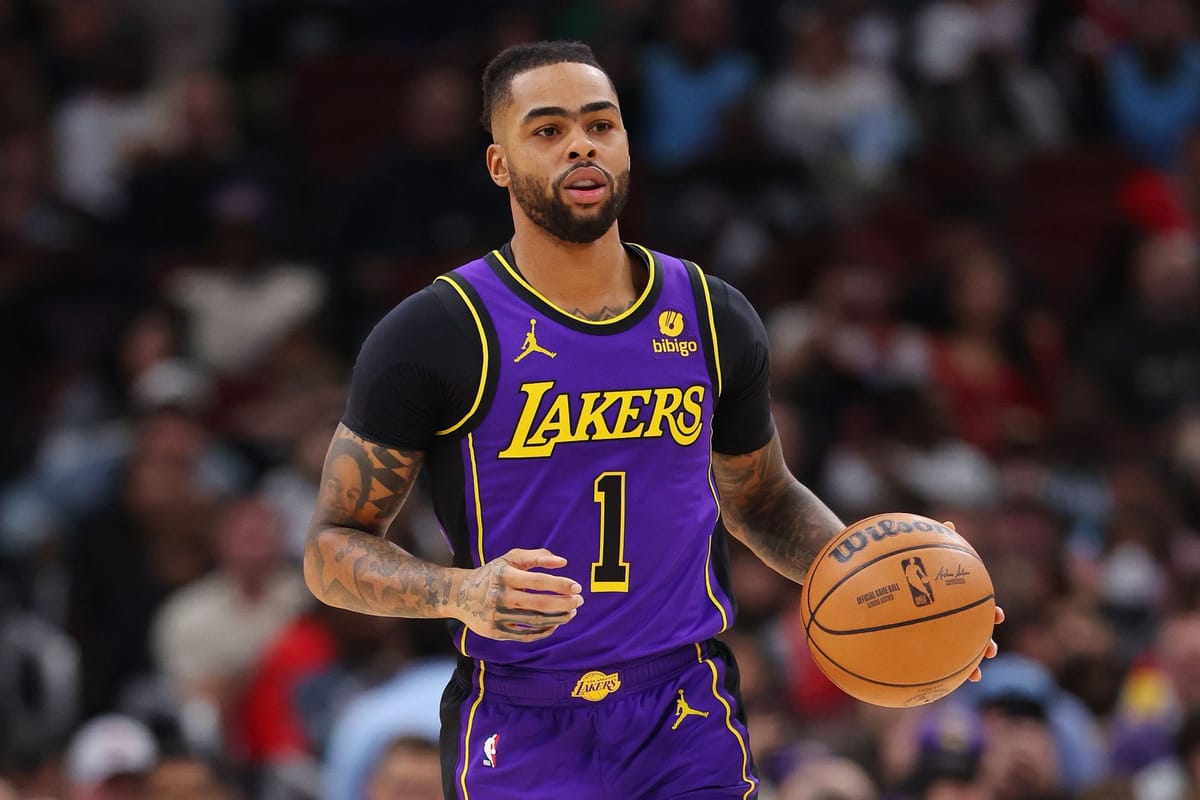 D'Angelo Russell scales unmatched Lakers milestones set by LeBron James ...
