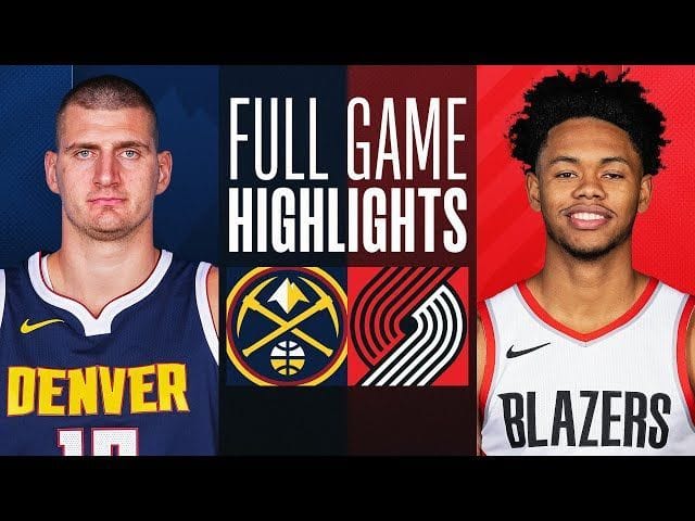 Denver Nuggets vs Portland Trail Blazers Players Stats and Box Scores ...