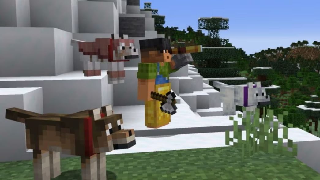 Minecraft announces eight new wolf variants for upcoming update