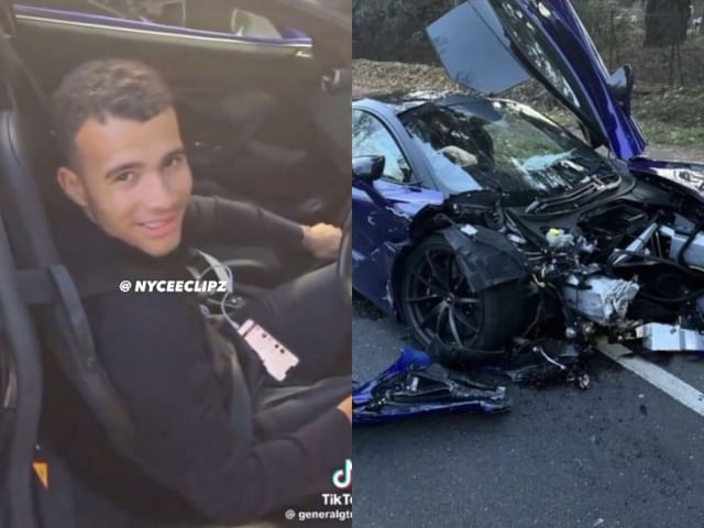 HSTikkyTokky has reportedly crashed his McLaren 720S, video of his ...