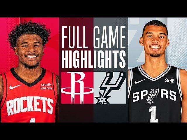 Houston Rockets vs San Antonio Spurs: Prediction, Starting Lineups and ...