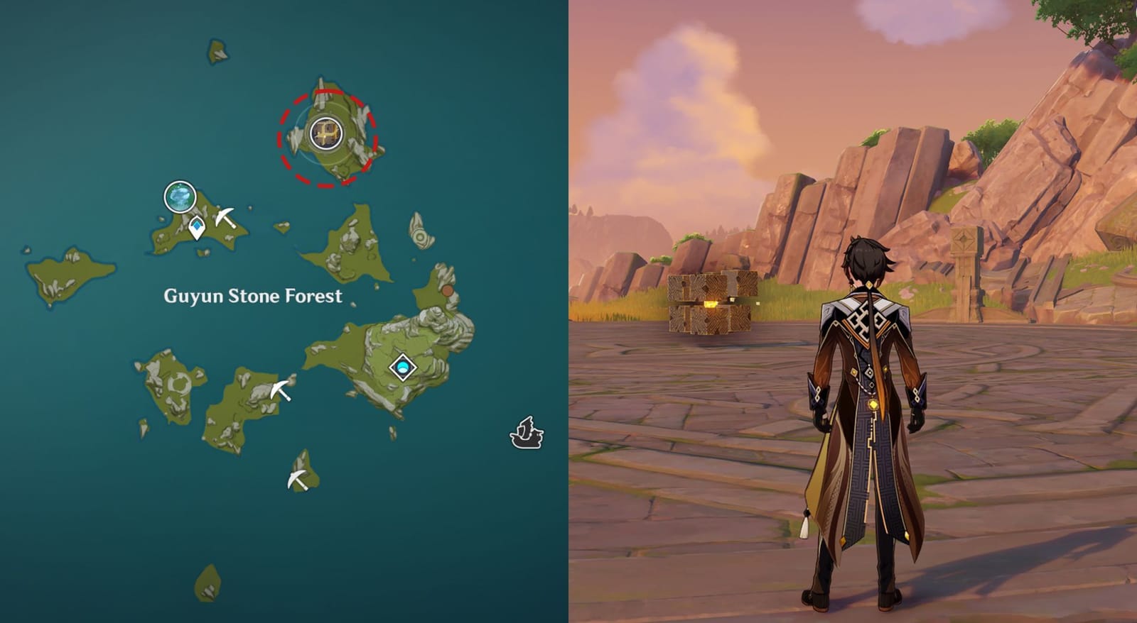 Genshin Impact Chiori pre-farming guide: Routes and locations for materials