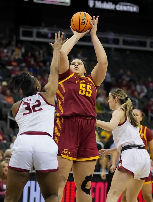 Who is Audi Crooks? Meet Iowa State center who recently joined Bill ...
