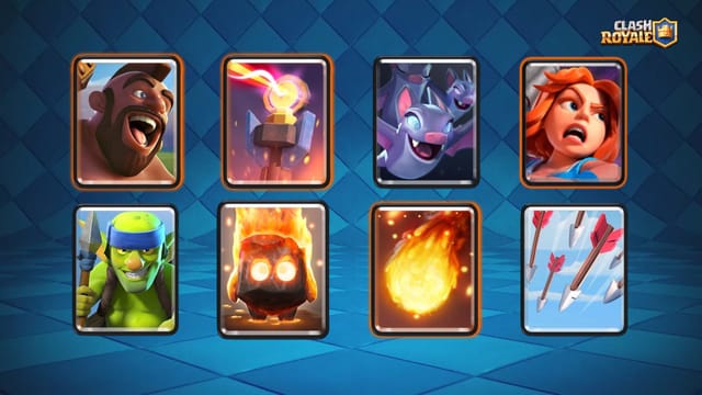 Best deck for Clash Royale Arena 5
