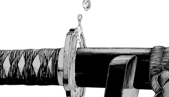 Why did Chihiro trade Enten in Kagurabachi Chapter 25? The actual ...