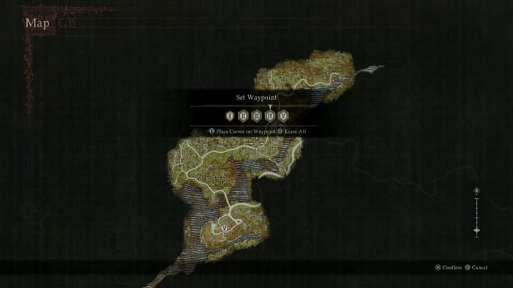 How to mark locations on the map in Dragon's Dogma 2