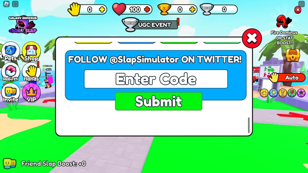 Power Slap Simulator Codes