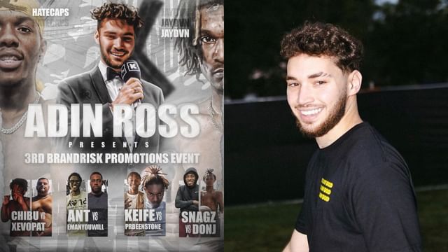 Adin Ross' Brand Risk Promotions event fight roster revealed: Participants, date, where to watch