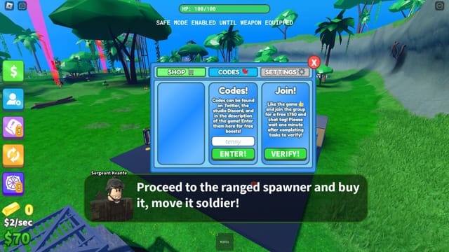 War Age Tycoon codes