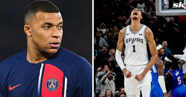 PSG superstar Kylian Mbappe hails NBA star Victor Wembanyama, backs him ...