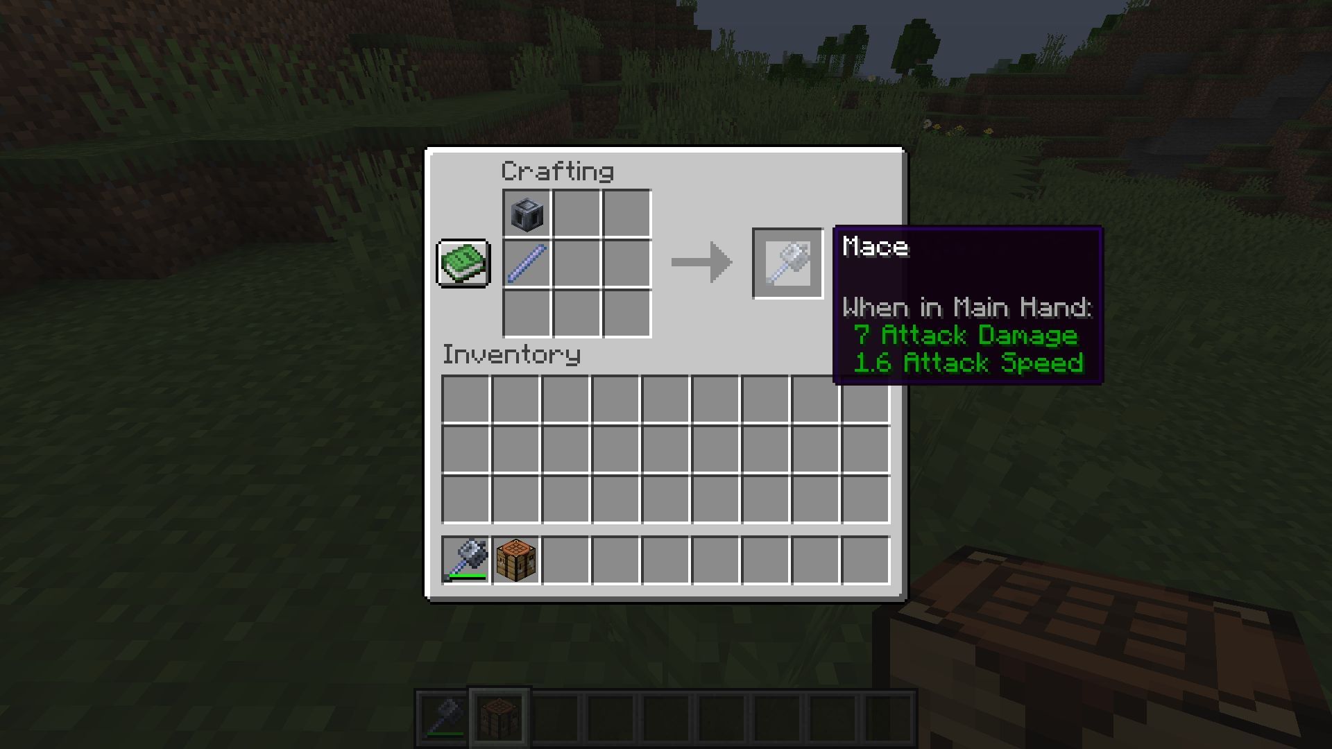 How powerful is New Minecraft weapon mace?