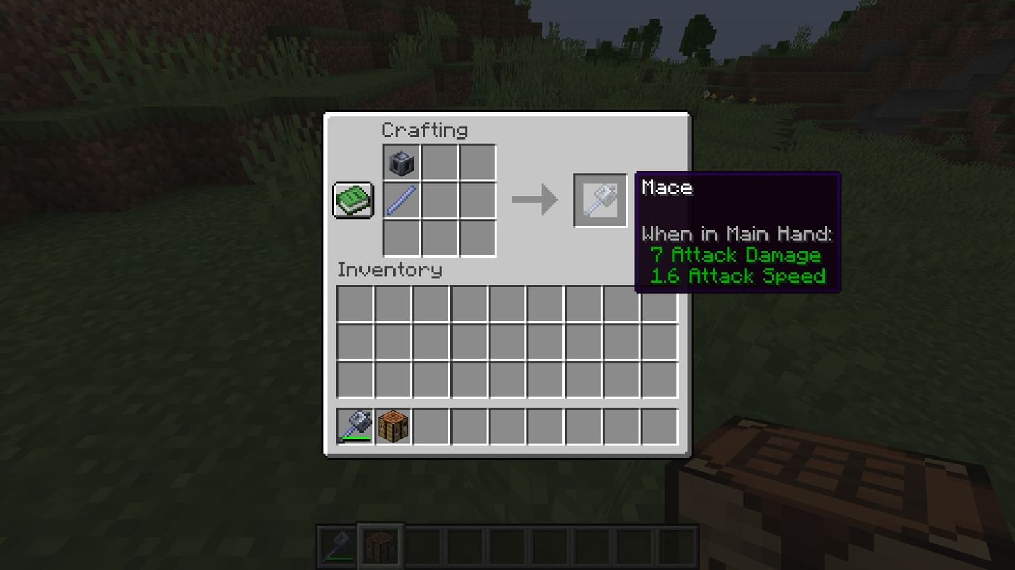 How powerful is New Minecraft weapon mace?