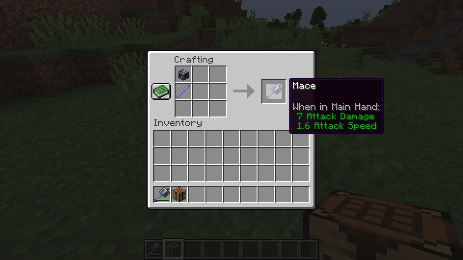 How powerful is New Minecraft weapon mace?