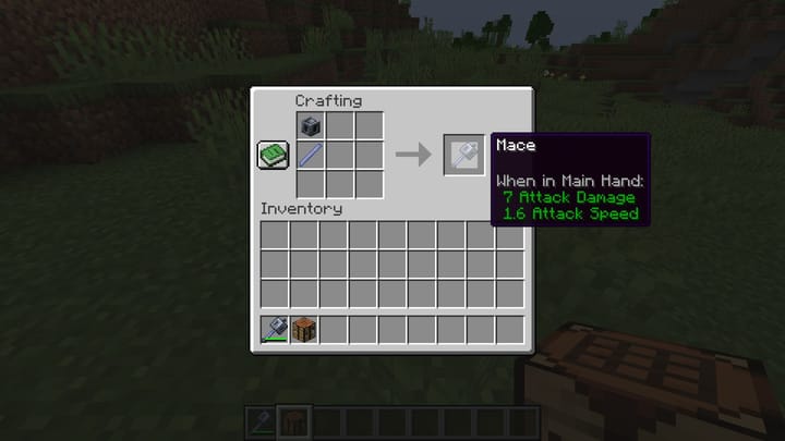 How powerful is New Minecraft weapon mace?