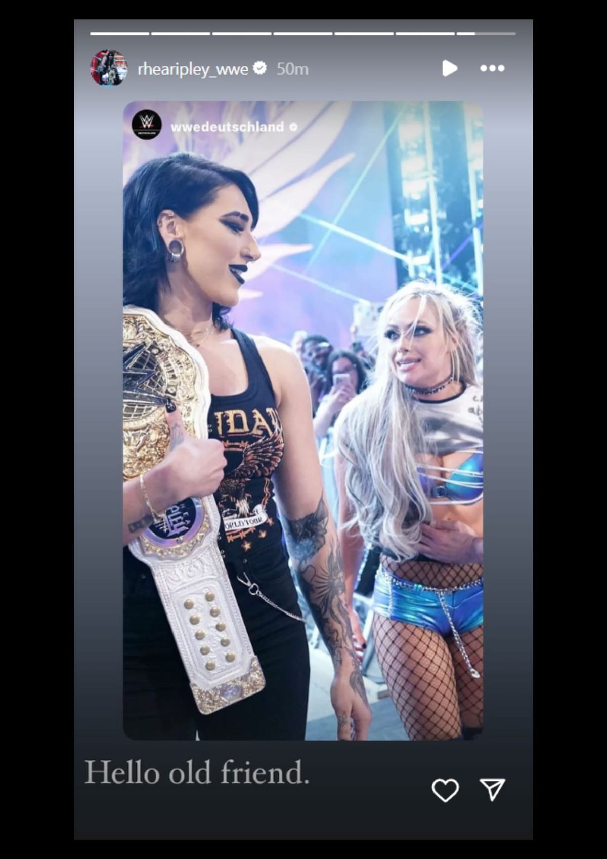 Rhea Ripley taunts 29-year-old WWE star with three-word message after ...