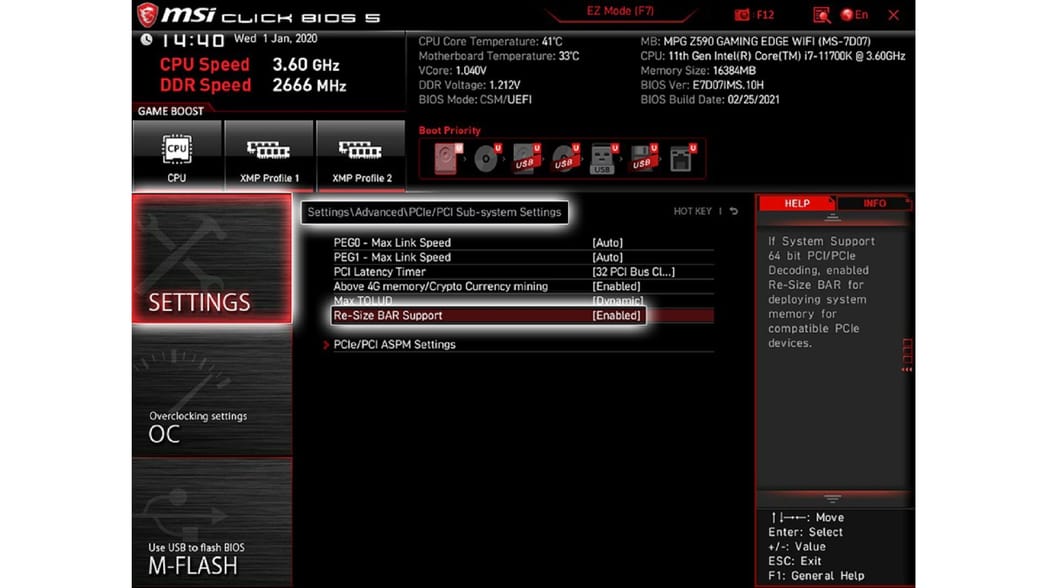 10 BIOS settings to change after building your gaming PC