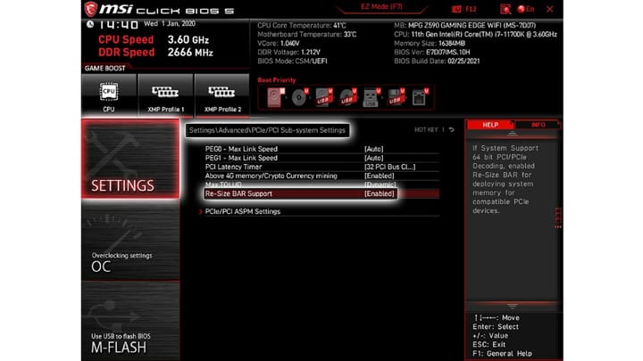 10 BIOS settings to change after building your gaming PC