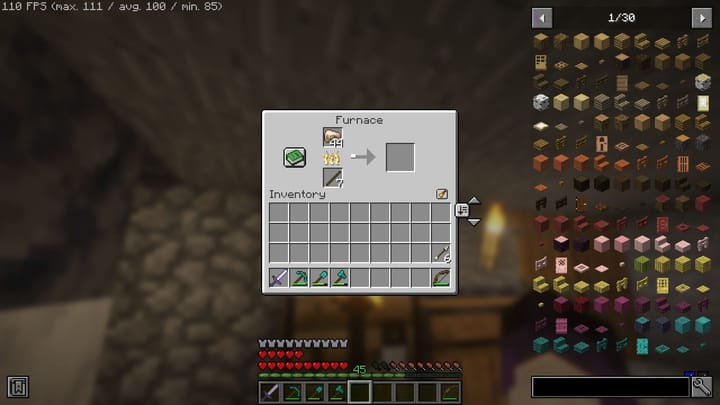 List of all fuels in Minecraft