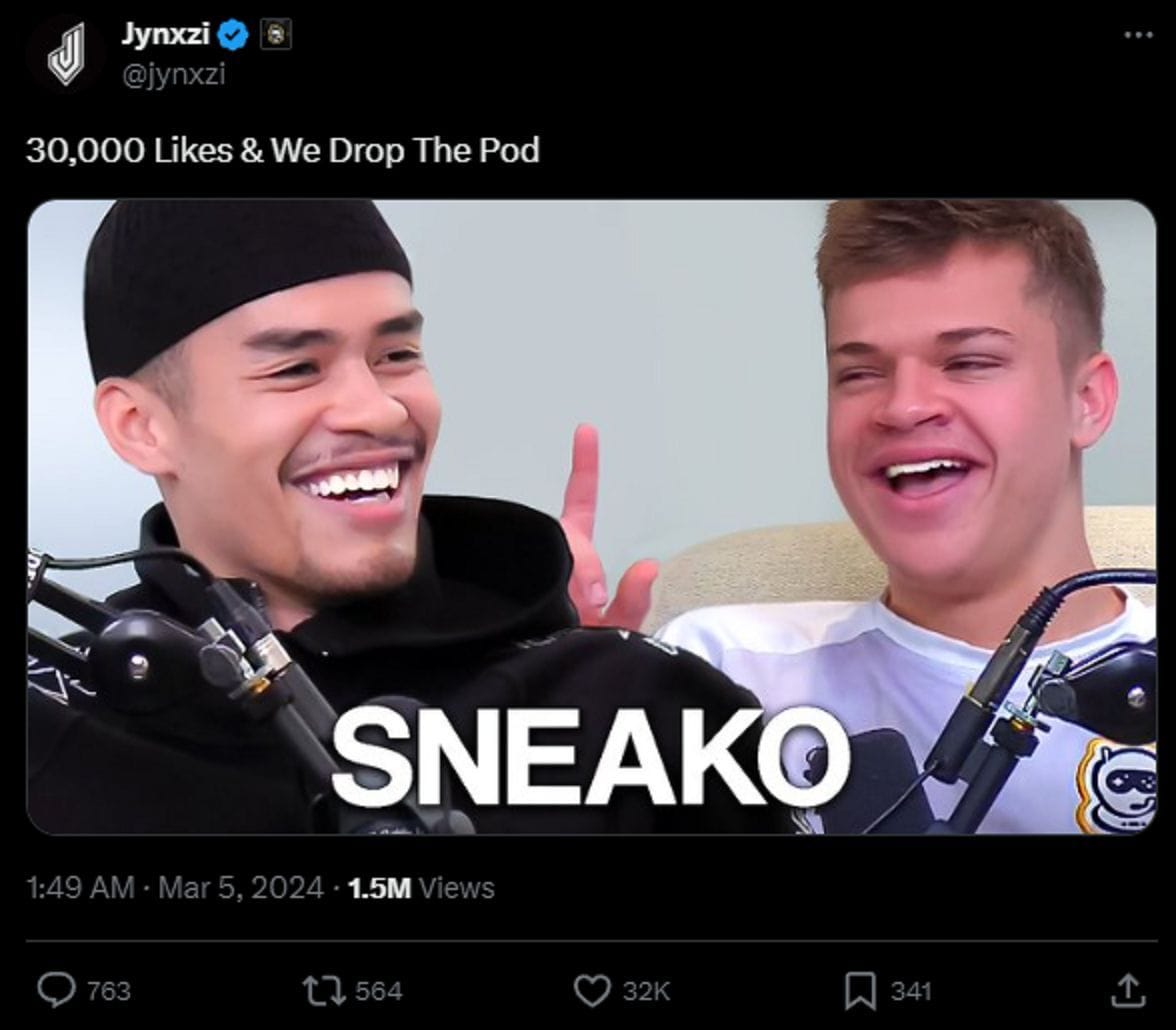 The entire Jynxzi and Sneako controversy explained