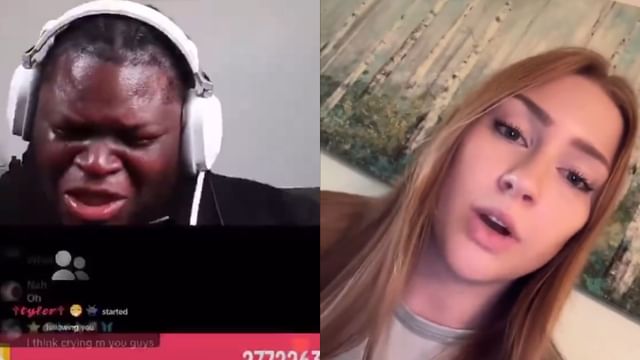 Angry Reactions tears up while talking to his dad after woman accusing ...
