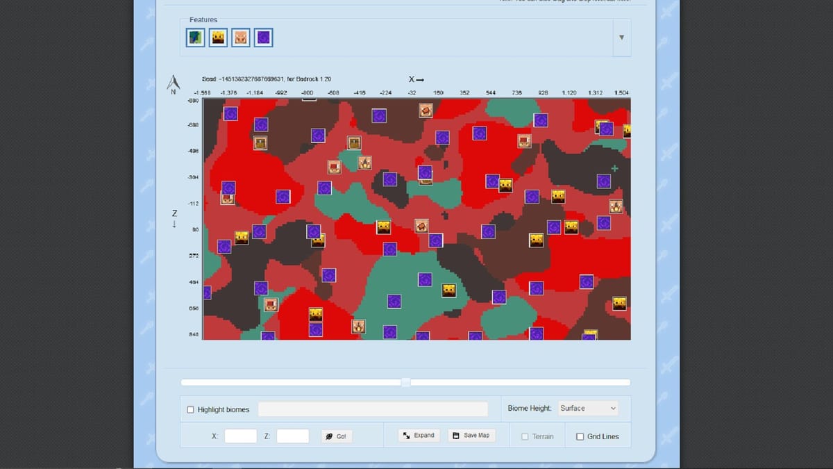 How to get a seed map for Minecraft Bedrock?