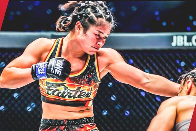 Stamp Fairtex combo: "Speed low kick and high kick" - Atomweight MMA ...