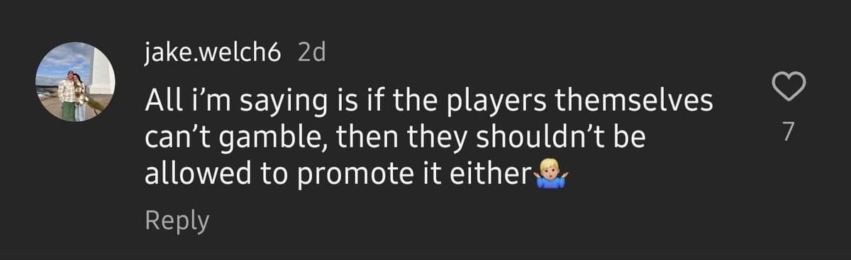 "Disgusted when you started doing gambling ads": Connor McDavid's ...