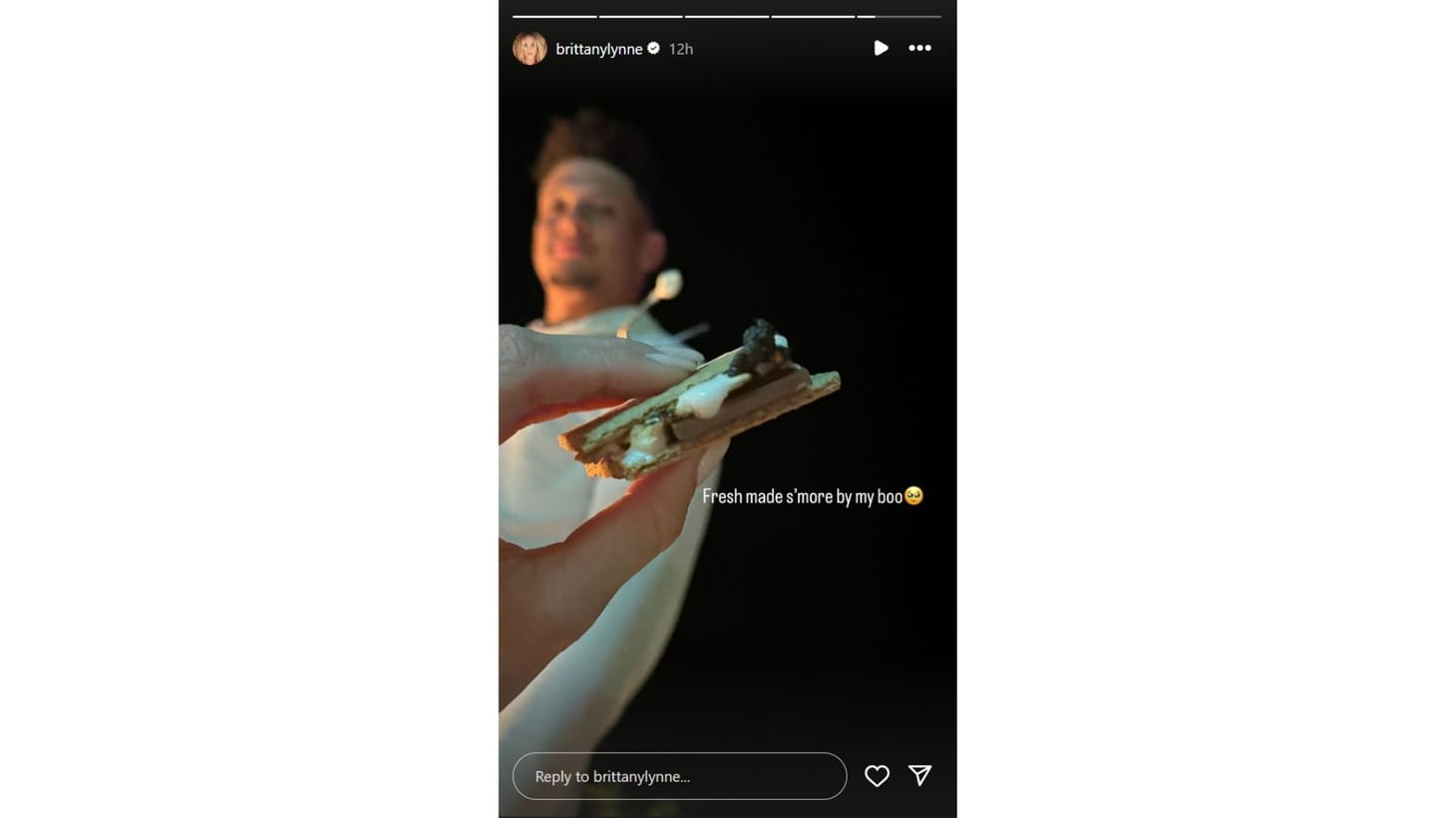 Brittany Mahomes shows off 'boo' Patrick Mahomes' lovely gesture during ...