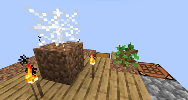 How to play One Block in Minecraft Bedrock