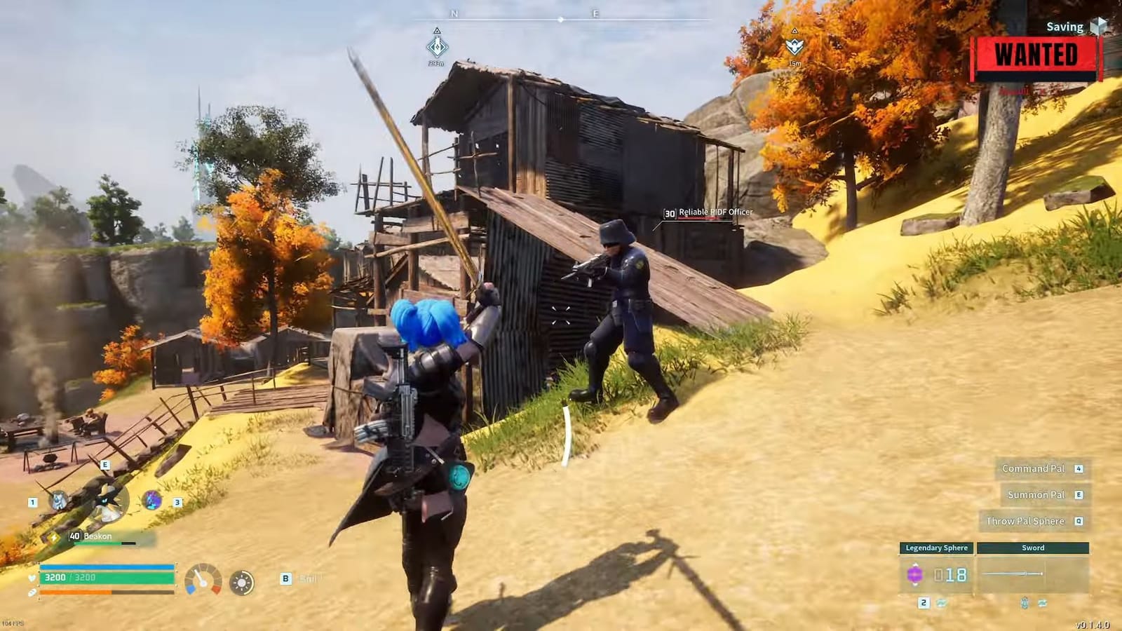 How to remove Wanted status in Palworld