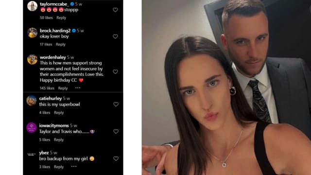 5 best photos of Caitlin Clark and BF Connor McCaffery that gave ...