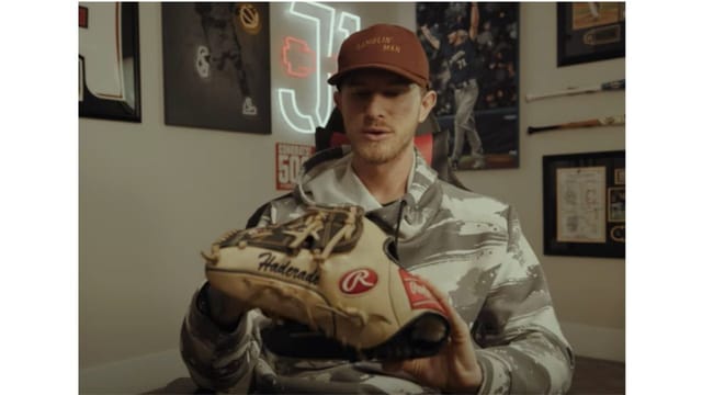 In Photos: Josh Hader unveils his signature glove collection & custom ...