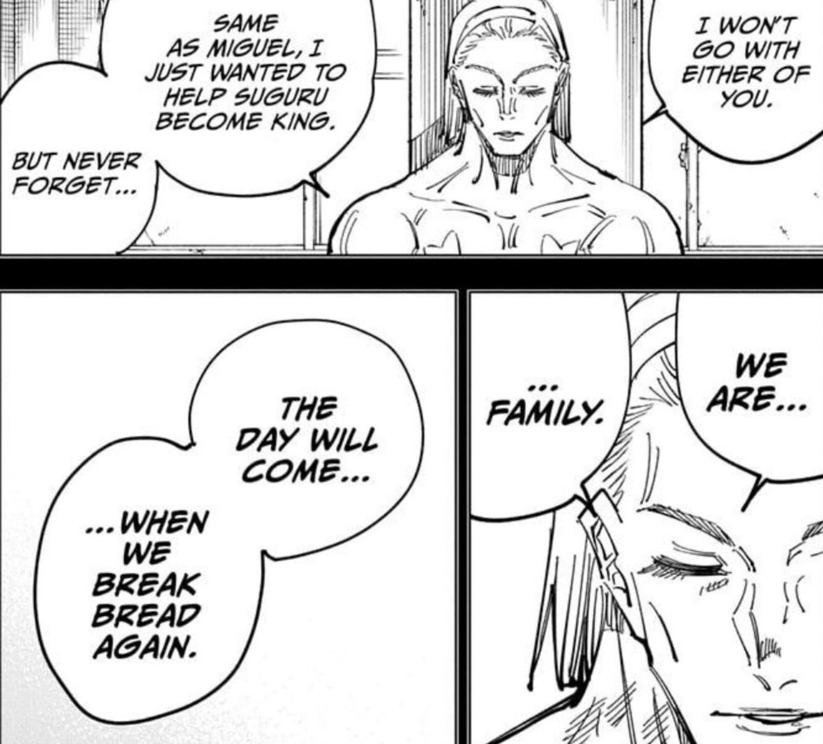 Miguel: Jujutsu Kaisen chapter 255 spoilers: Yet another character ...