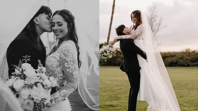 Dominik Mysterio's wife sends him a three-word message after their wedding