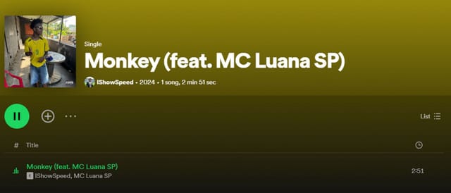 IShowSpeed releases brand new single “Monkey” featuring Brazilian ...