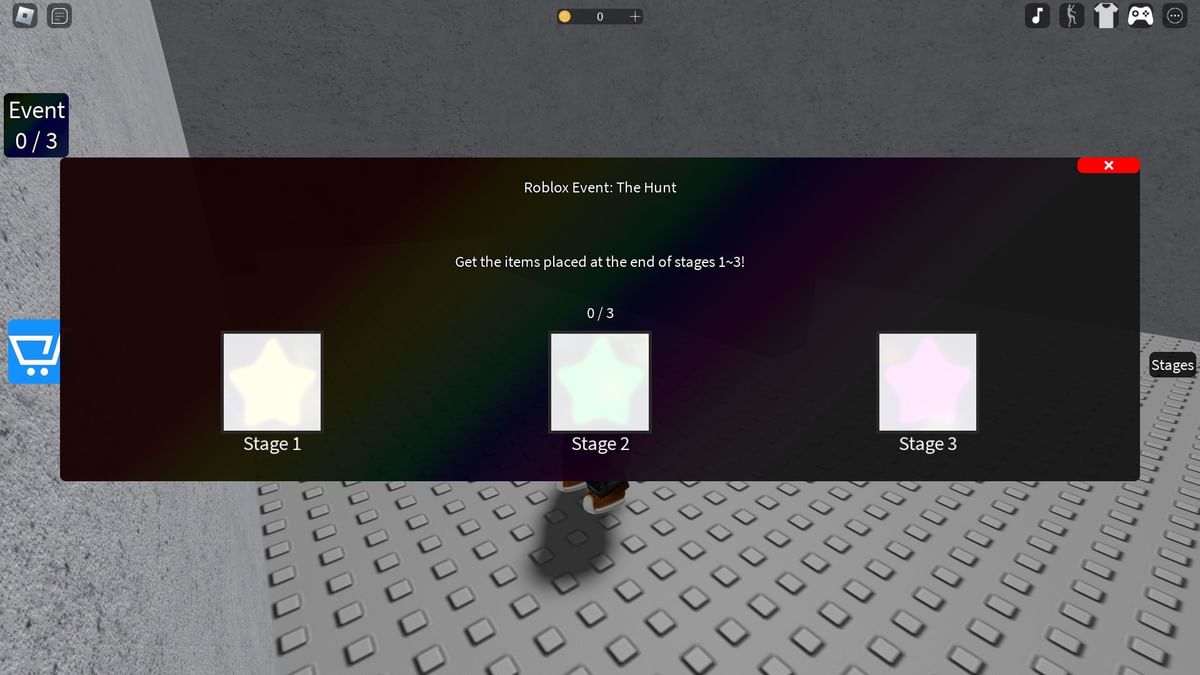 Escape Running Head- Roblox The Hunt: First Edition