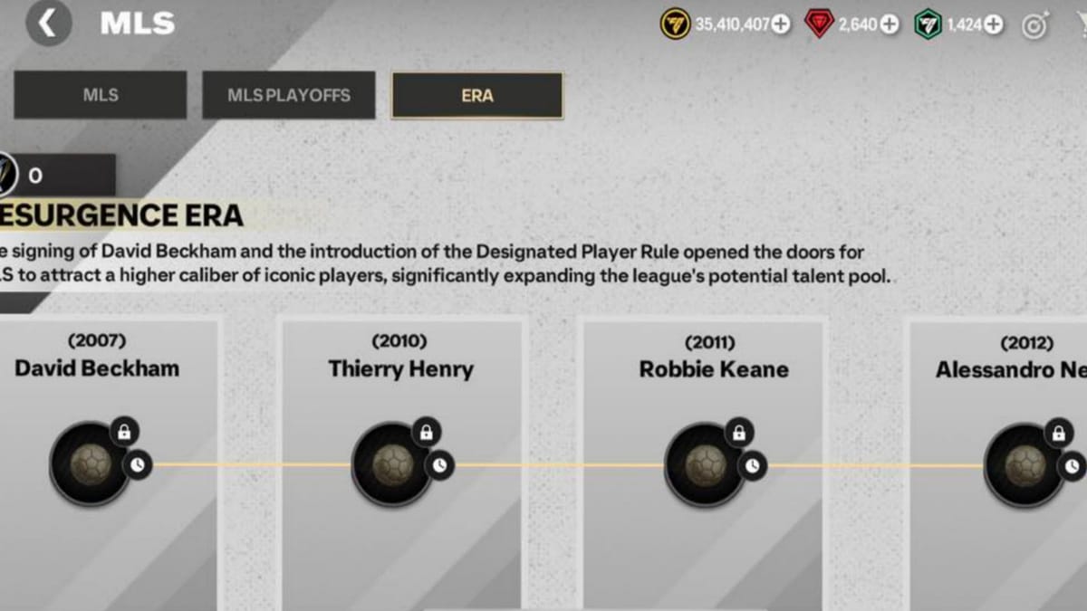 FC Mobile MLS promo guide: All chapters, rewards, and more