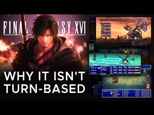 With the push towards real-time battles in the Final Fantasy series, is ...